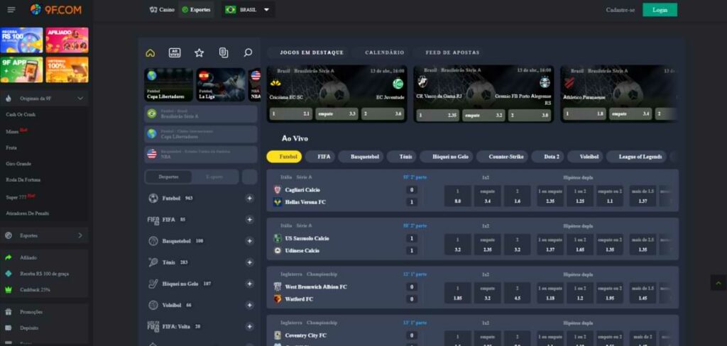 9F Game - Análise e Detalhes desde Cassino Online Brasileiro