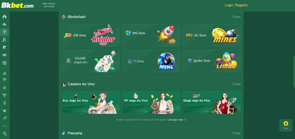 BKBet Jogos de Casino - Análise Detalhada do BKBet